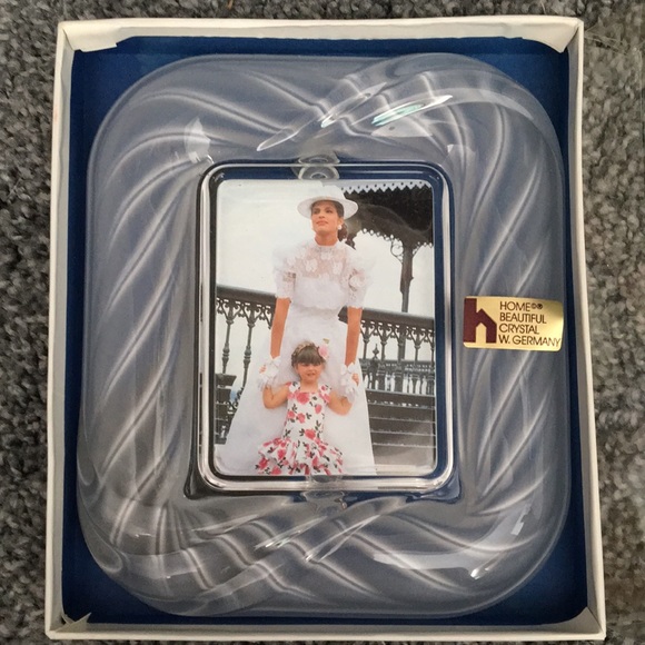 home beautiful | Accents | New Made In Germany 6 Inch Crystal Picture ...